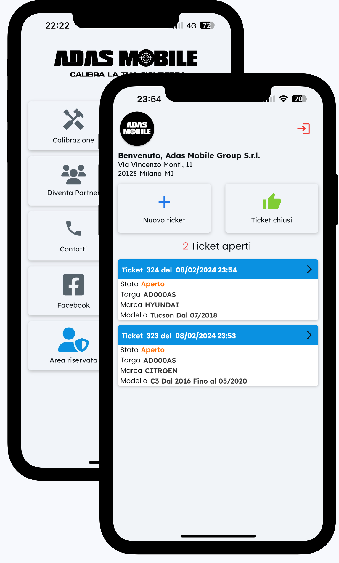 Adas Mobile Group – Calibra la tua sicurezza